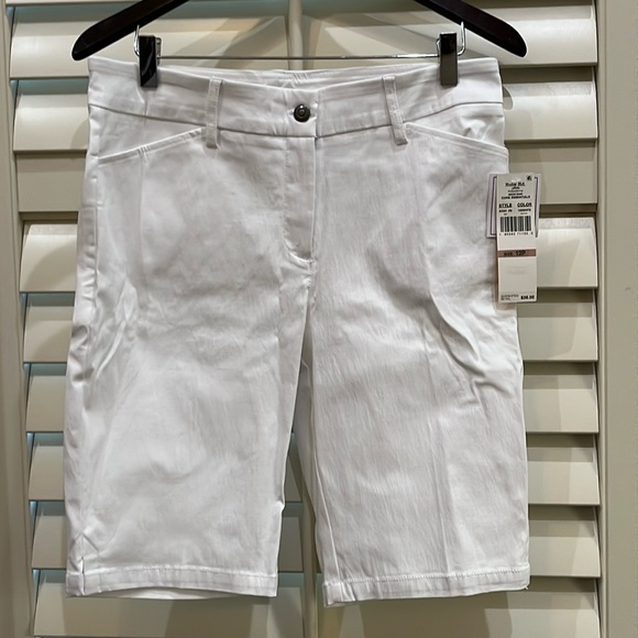 Ruby Rd. | Shorts | Ruby Rd 2p White Bermuda Pants | Poshmark